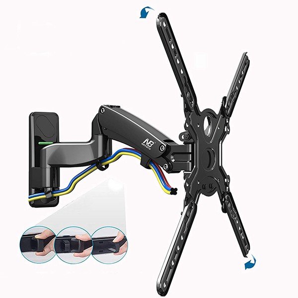 Suporte Articulado para TV 43 a 65 F500 NB Preto