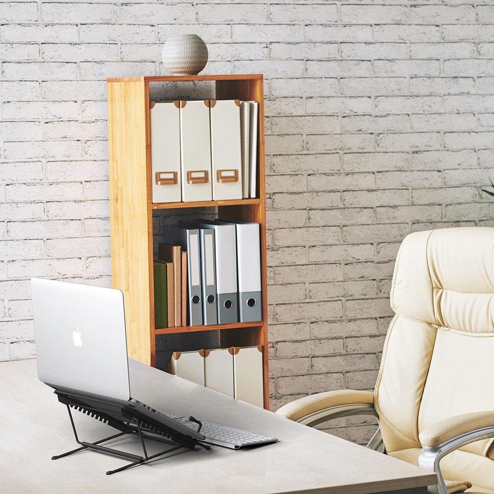 Suporte Notebook Ergonômico 10 Níveis de Altura 3.1.2 Preto
