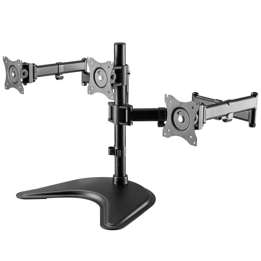 Suporte 3 Monitores de Mesa 13 a 27 Articulado PLMSM03A