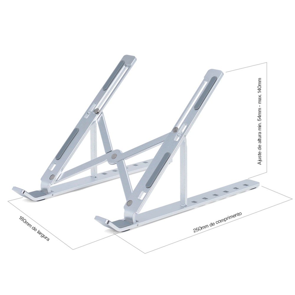 Suporte Retrátil e Portátil Notebook Ajuste de Altura PX-42
